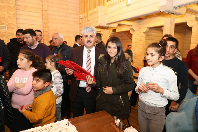 Vali Doğan, Sevgi Evi Çocuklarıyla Arpaçay Kütük Evde Bir Araya Geldi